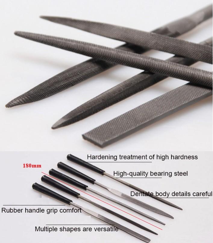 5Needle Rasp File Metal Carving Set - New Multan Electronics