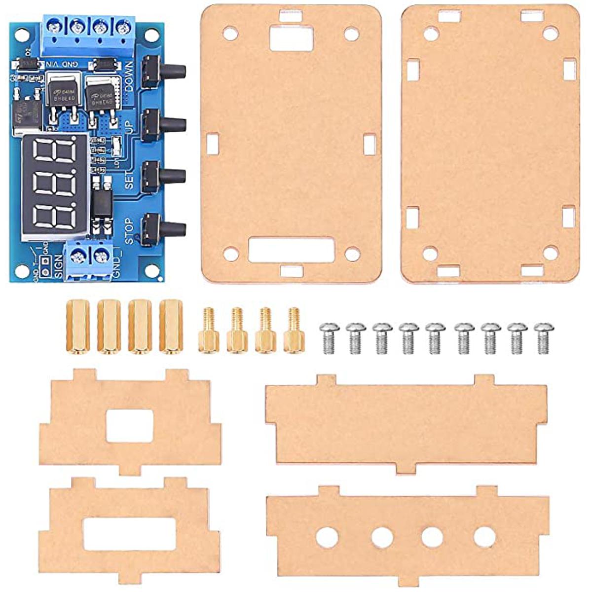 Timer Module Transp. Acrylic Case - New Multan Electronics