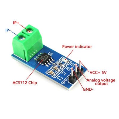 20A Range ACS712 Current Sensor - New Multan Electronics